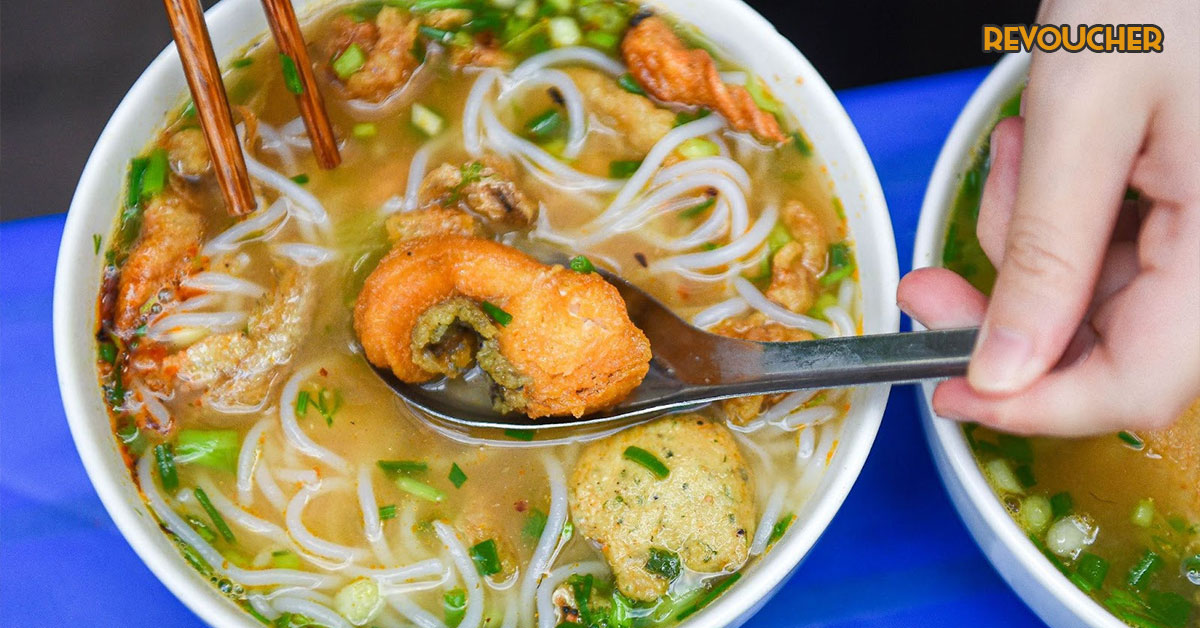 10 quán bún cá cay ngon ở hải phòng