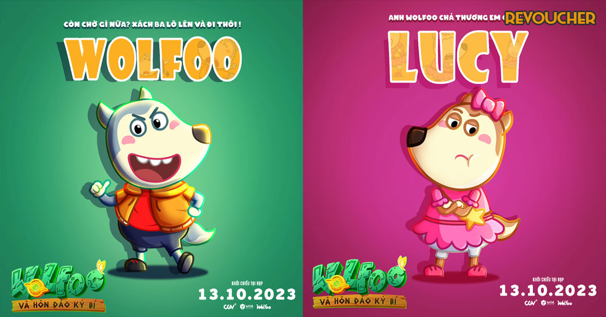 Lịch chiếu rạp phim Wolfoo và Hòn Đảo Kỳ Bí